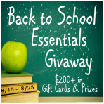 Back to School Essentials Prize Pack Giveaway $200 + Value! - Giveaway ...