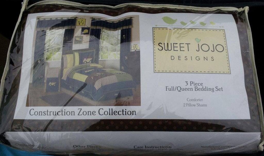 Construction Zone Kids Bedding Review - Giveaway Bandit