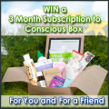 Monthly Subscription Health Box Conscious Box Mission Giveaway